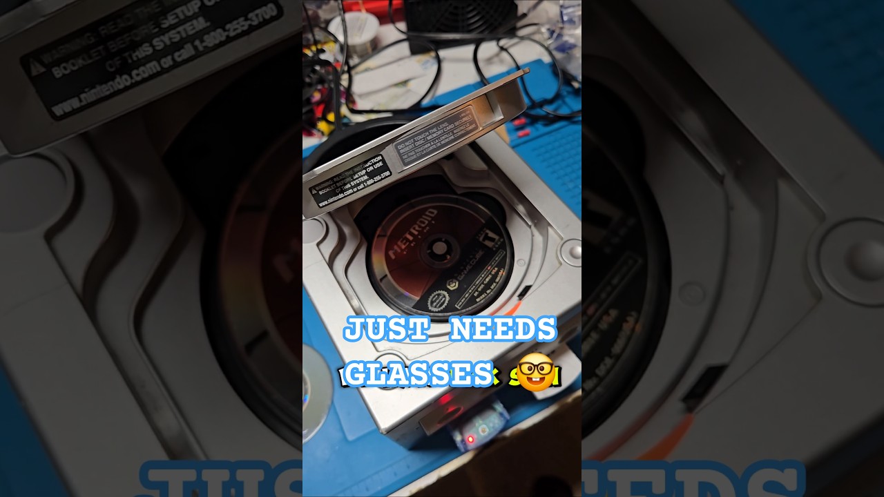 This GameCube Won't Read Games