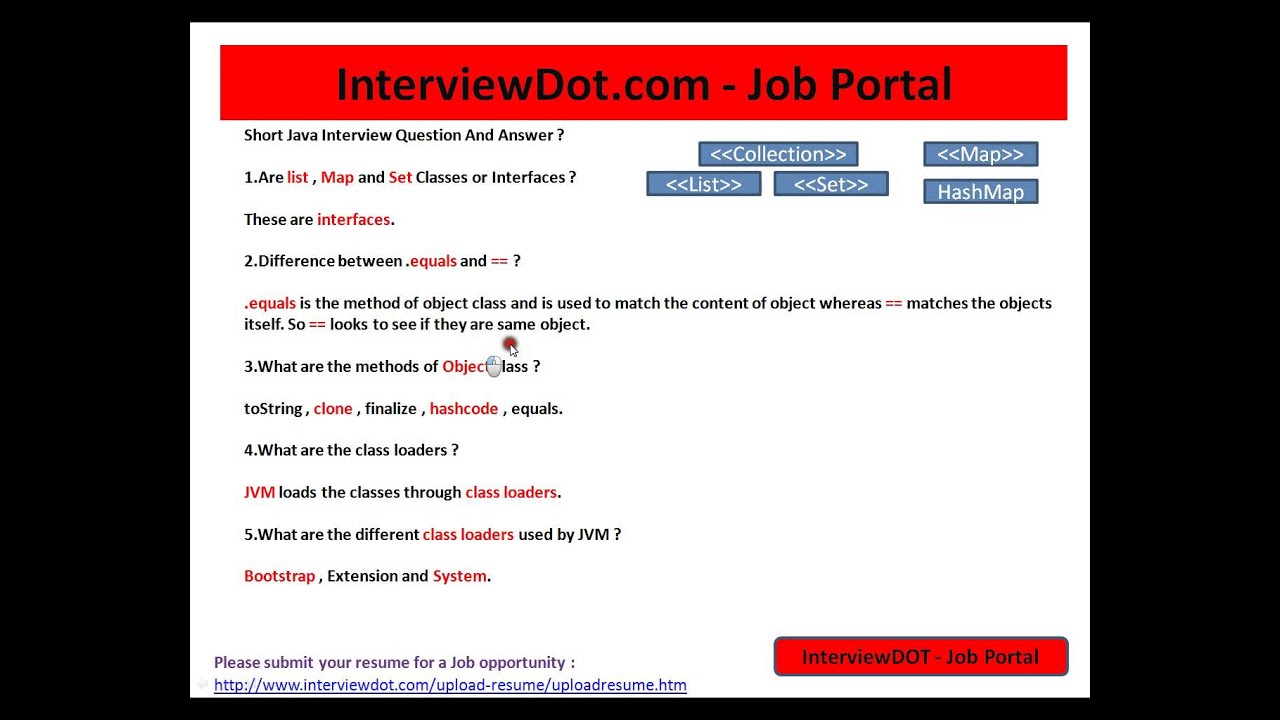 EXPLAIN JAVA CLASS LOADERS SHORT INTERVIEW QUESTIONS