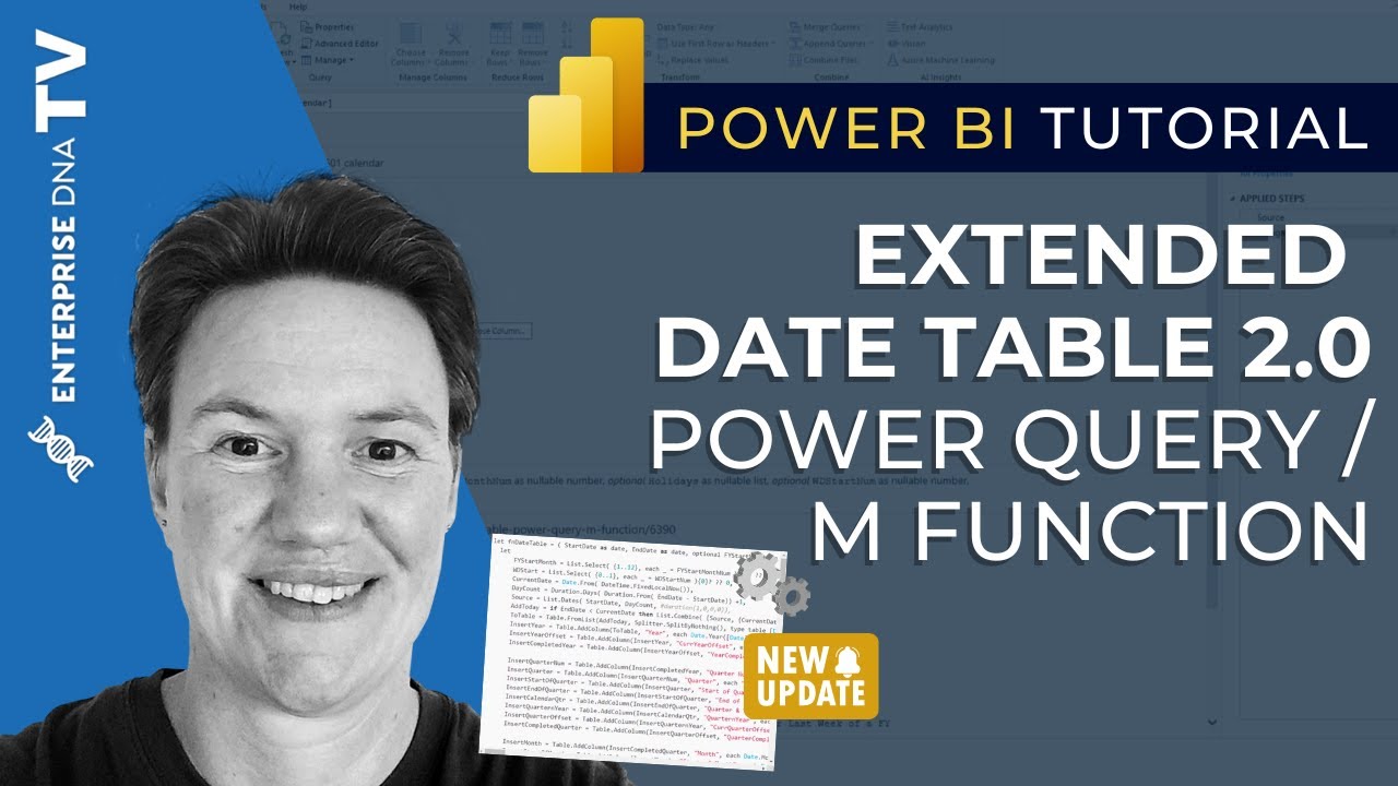 Introducing Power Query Extended Date Table V2 Quant Insights Network