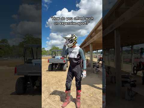 For legal reasons this is a joke #richkids #motocross