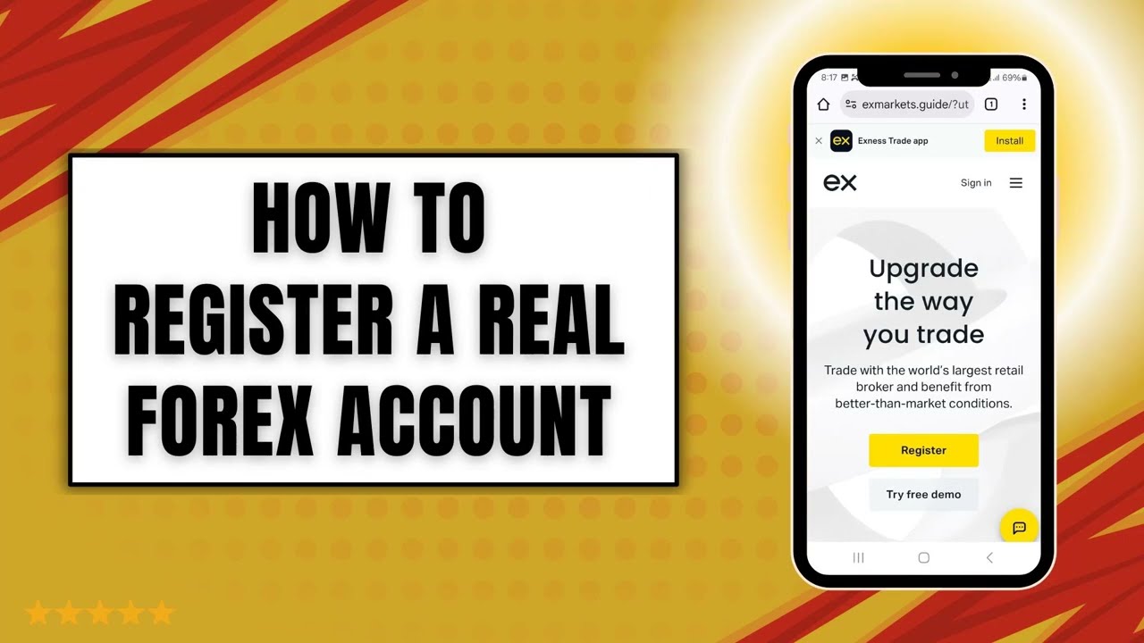 How to Register a Real Forex Account (Simple and Fast Sign Up Guide) [0003ĐT]