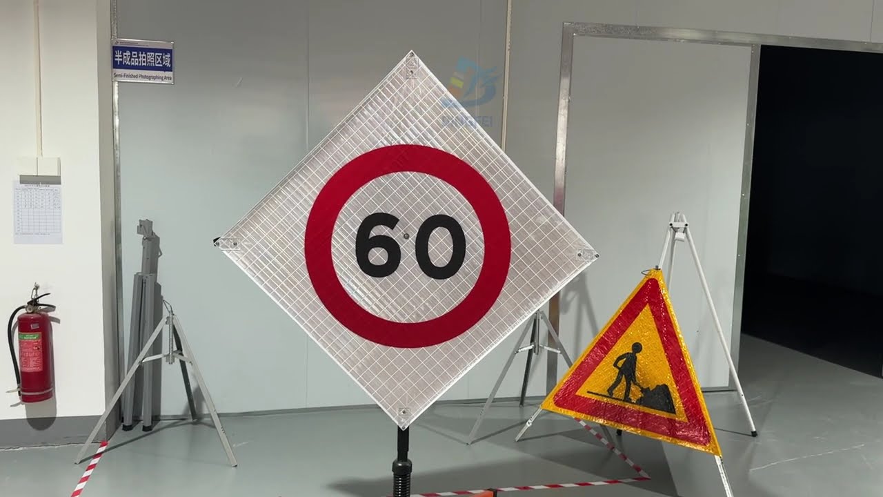 Speed Limit Reflective Roll Up Traffic Signs | DingFei Reflective