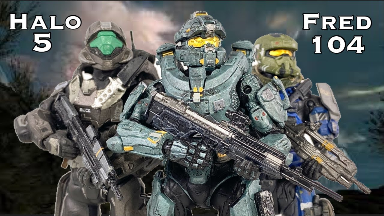 Mcfarlane Toys Halo 5 Spartan Fred 104
