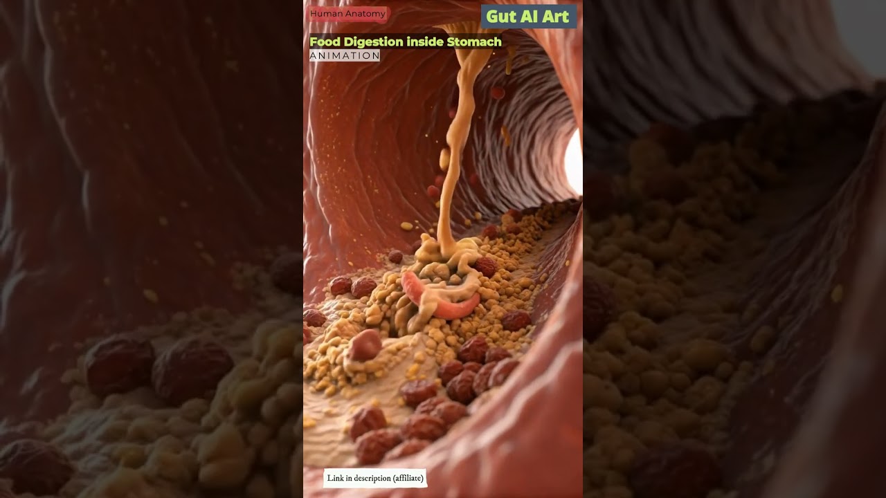 Gastrointestinal Physiology: Internal 3D Simulation - Medical Education