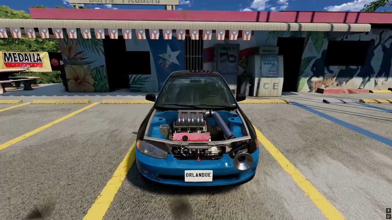 Mitsubishi Mirage V6 Swap 3 - BeamNG.drive