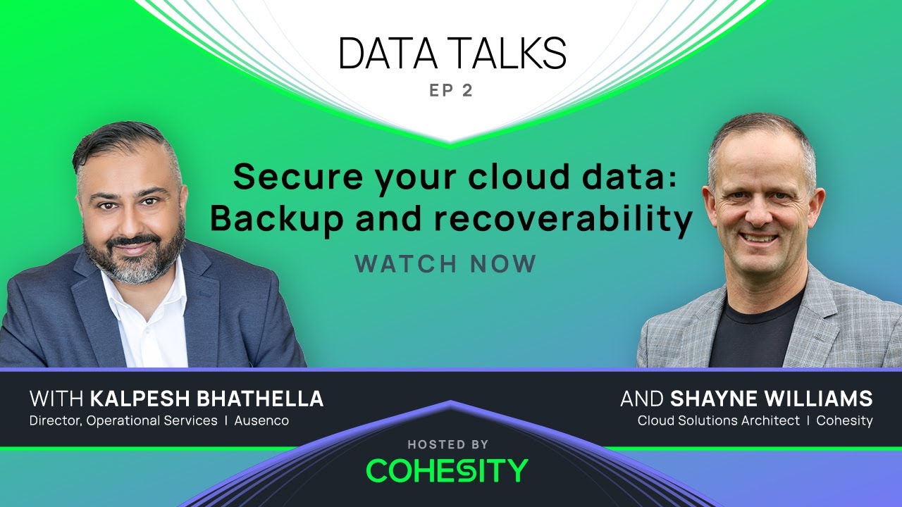 Data Talks: Secure your cloud data - Backup and recoverability