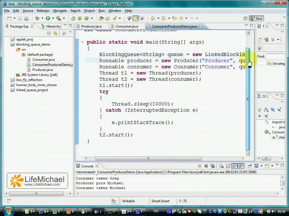 The BlockingQueue Interface