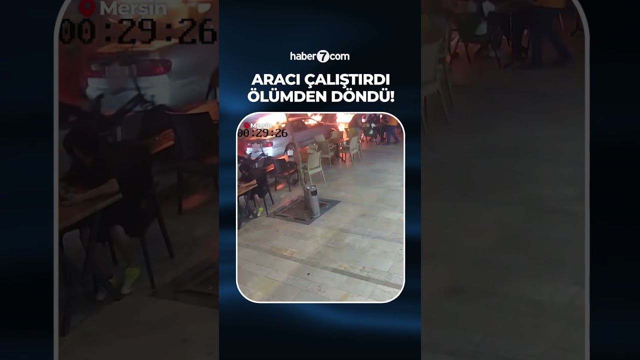 Arabayı çalıştırdığı anda motor alevler içinde kaldı!