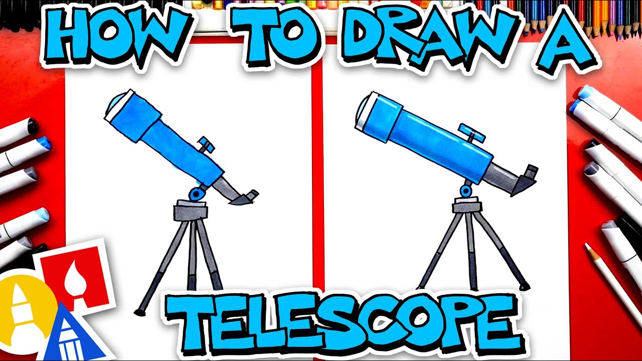How To Draw A Telescope