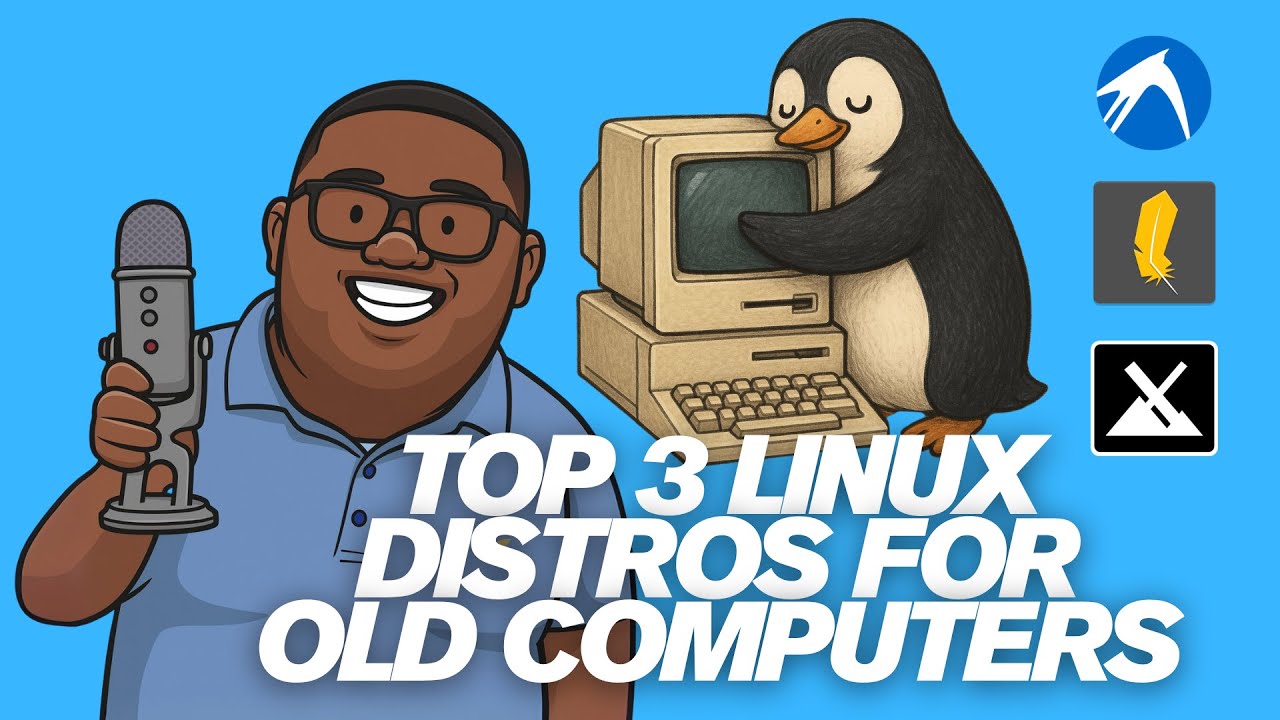 🔥 Top 3 Linux Distros for Old Computers (2025 Edition) 🚀
