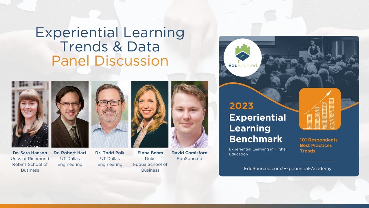 Experiential Learning Benchmarking Panel Discussion