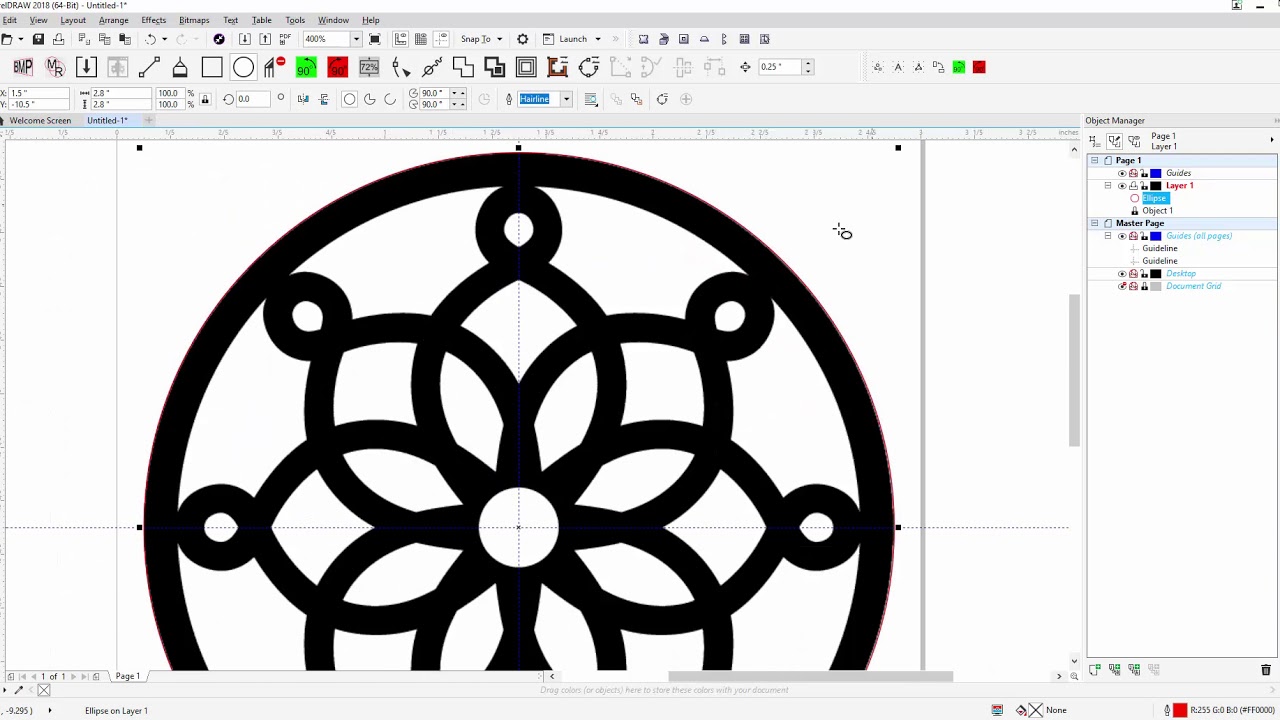 Bitmap Geometric Pattern to Precise Vector Art - Part 2