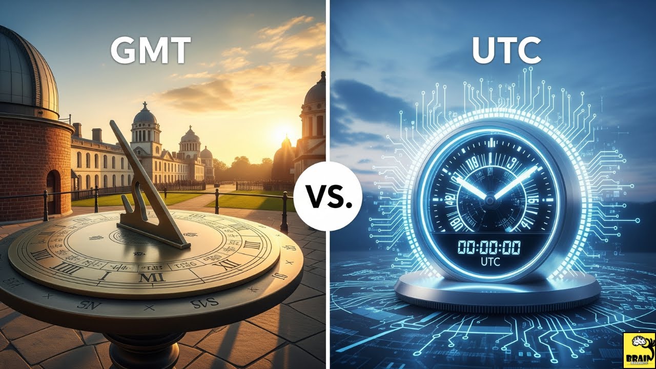 GMT VS UTC - TIME ZONE EXPLAINED