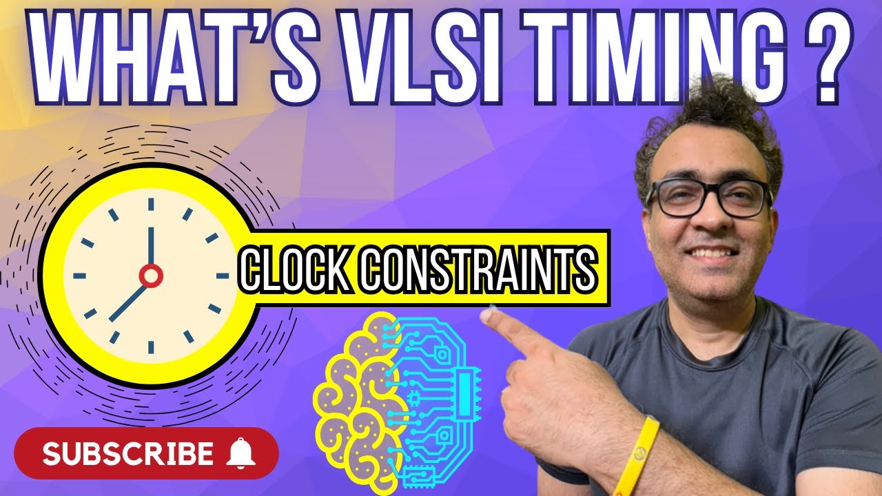 🕒 What is VLSI Timing Constraints? | Clock Constraints Explained 🔧📐 | Subhasish Chakraborti