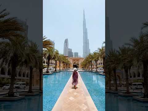 The BEST spot to take pictures with the Burj Khalifa in Dubai (UAE)