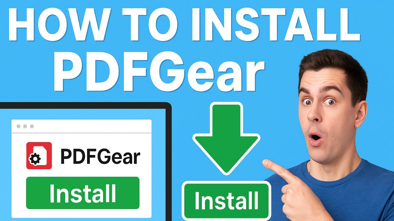How to Download and Install PDFGear on Your Computer - Step-by-Step Tutorial