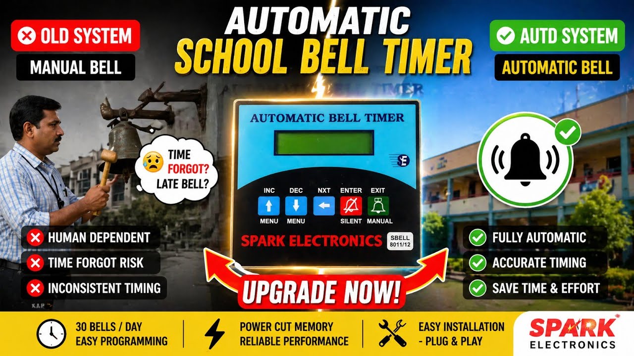 SPARK AUTOMATIC BELL TIMER 