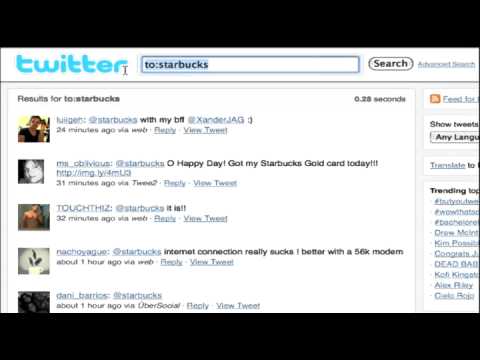 How to Use Twitter's Search Engine