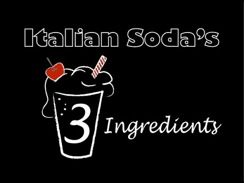 How to make Italian Cream Soda's