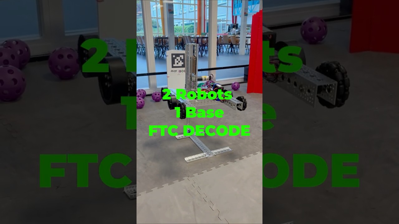 2 Robots, 1 Base completed: FTC DECODE #ftc #robotics #firsttechchallenge