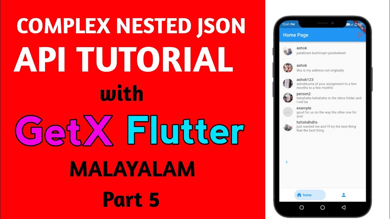 Complex nested json api tutorial Flutter | Getx | code with ashok