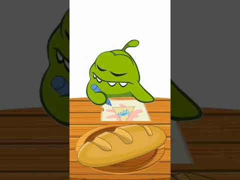 om nom by baby om nom is funny as well EATING AMRS😃😆