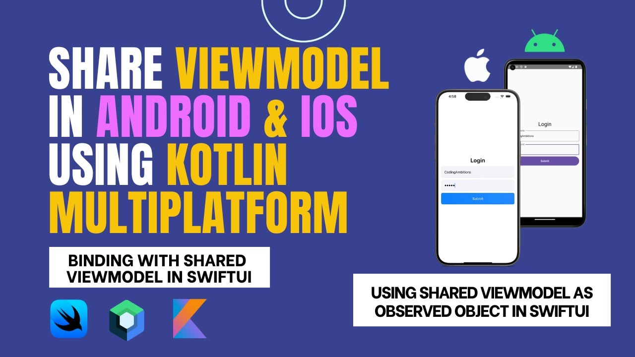 Share ViewModel between Jetpack Compose & SwiftUI Using Kotlin Multiplatform