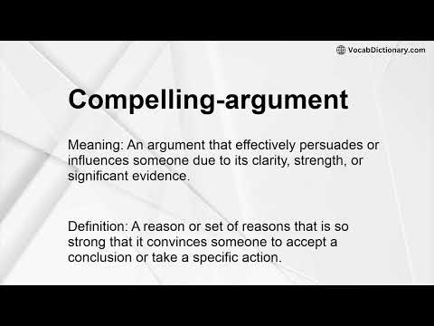 Compelling-argument Meaning