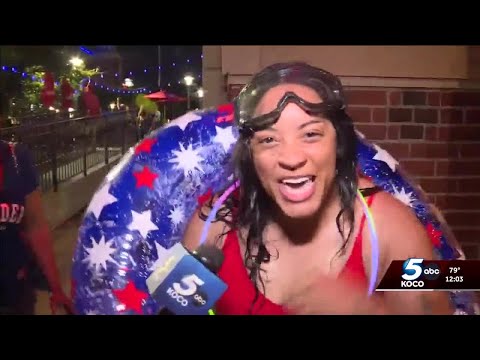 βI canβt believe OKC won!β: Woman jumps into Bricktown Canal after Thunder win title
