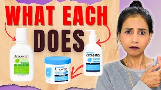 Amlactin Lotion vs. 15% Lactic Acid Cream - Which Works Better?