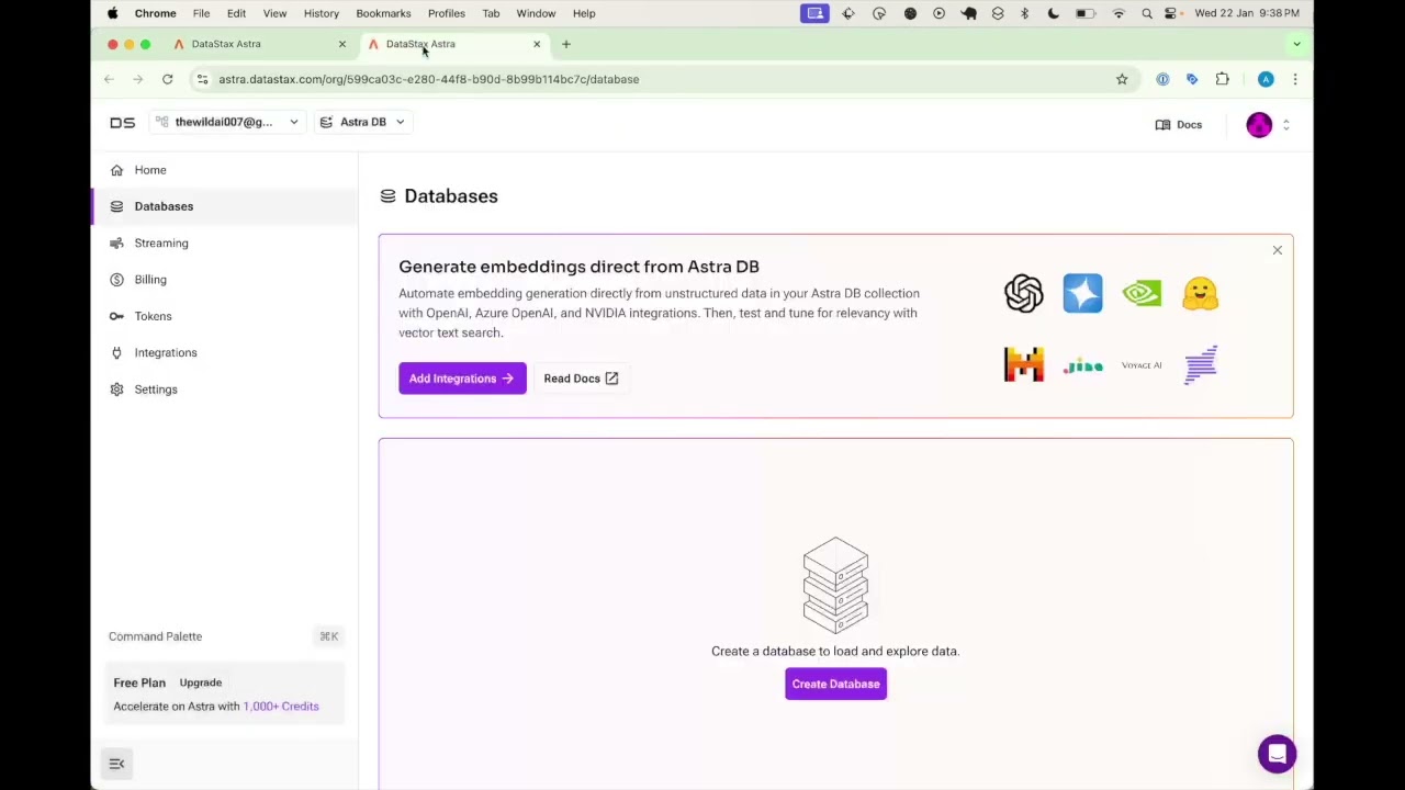 Datastax Astra Vercel DB Setup for PDF Chatbot