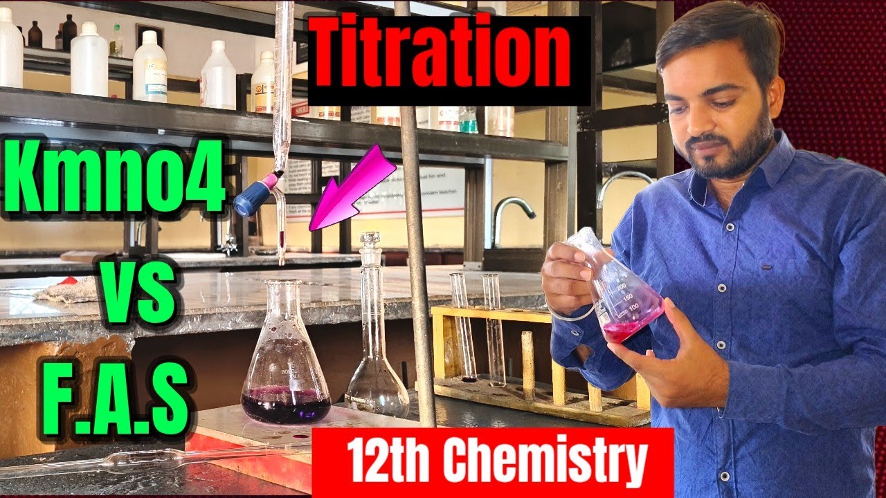 Titration of KMnO4 vs FAS | Class 12 Chemistry Practical | Easy Explanation @a2zpractical991 