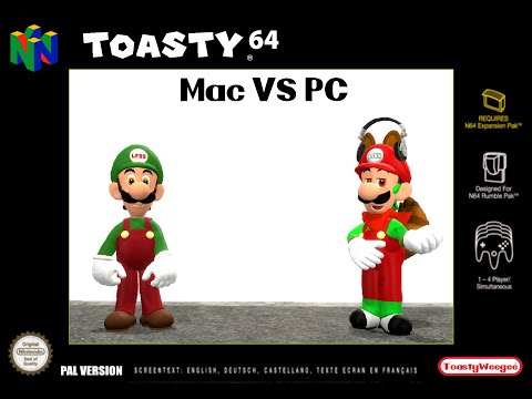 Steam Community :: Video :: Mac V.S PC | TOASTY 64 (REMAKE)