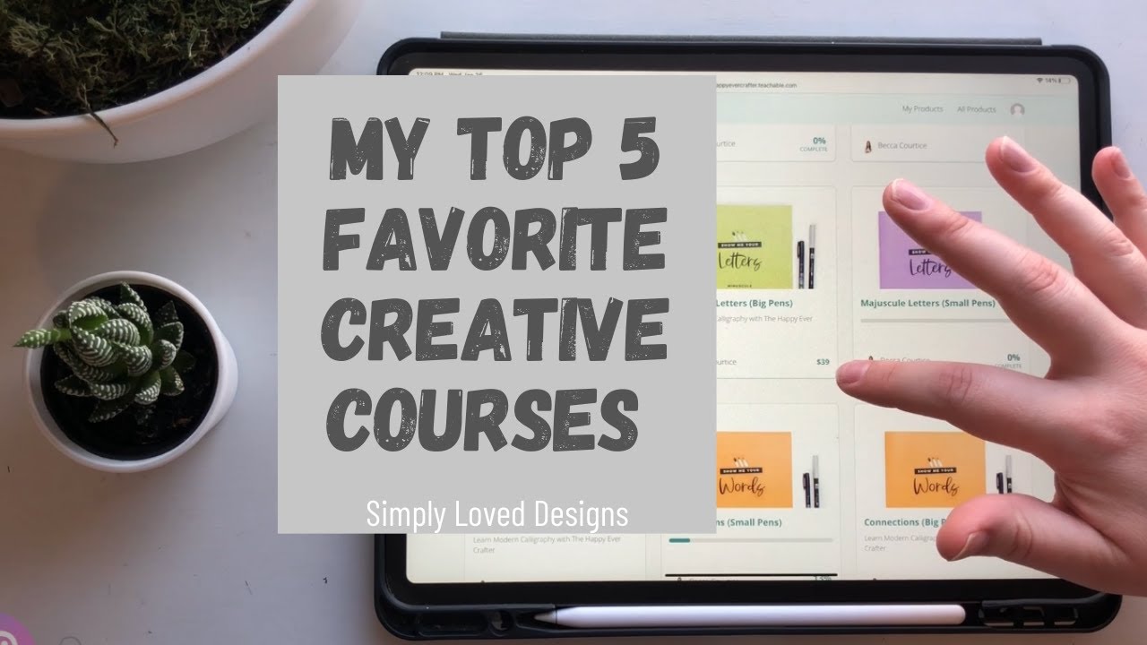 My Top 5 Favorite Creative Courses