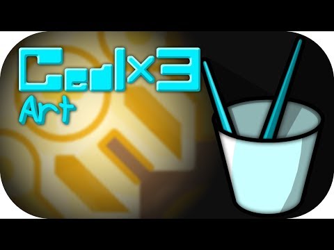 Gealx3 Art: Canvas: Yellow Glazed Terracotta