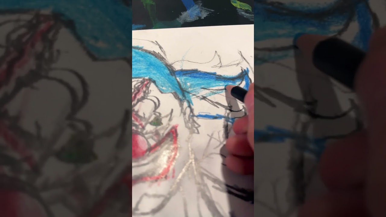Drawing Buggy the clown,One piece#shorts🤡
