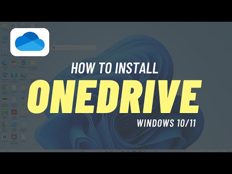 How to install onedrive on Windows 11 /10