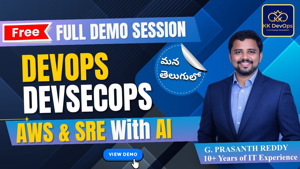 Free Demo on DevOps, DevSecOps, AWS & SRE with AI | Live Session