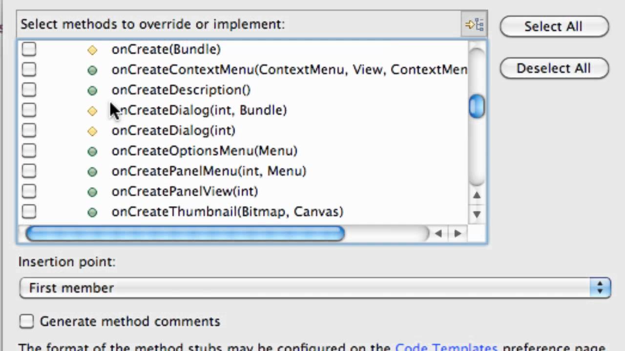 Android Application Development Tutorial - 12 - Setting up an Activity and Using SetContentView