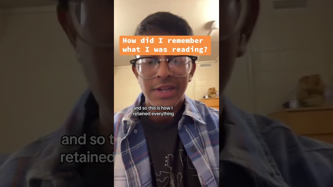 How to Retain the Information You Read #shorts