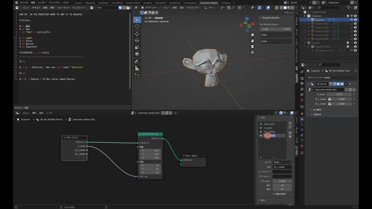 bagapiev8 : node to panel overview