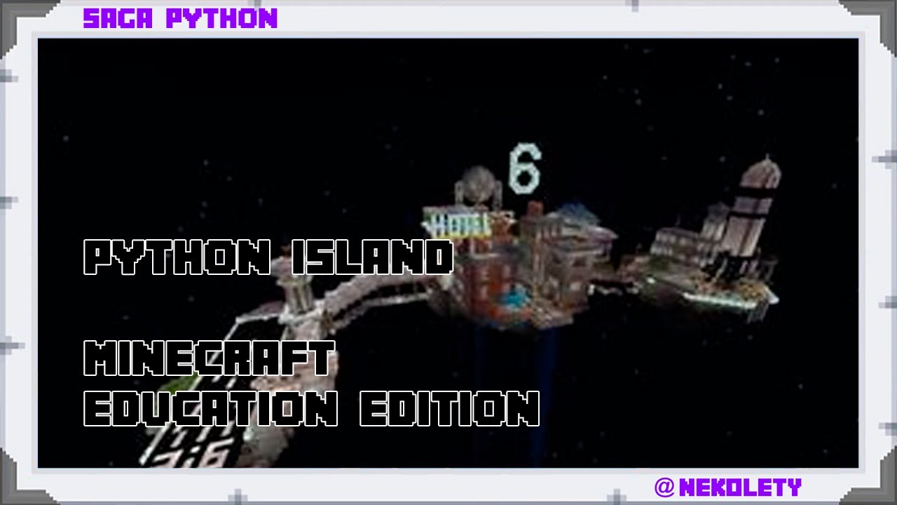 [Subs] Python Island 6 - Minecraft Education