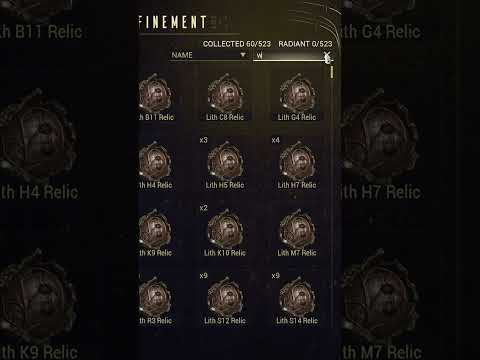 A MUST KNOW About Relics in Warframe #warframe #beginnerfriendly