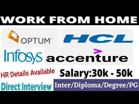 Latest jobs in Accenture,hcl,optum, Infosys/any graduate/salary 30,000/#job #recruitment #mnc