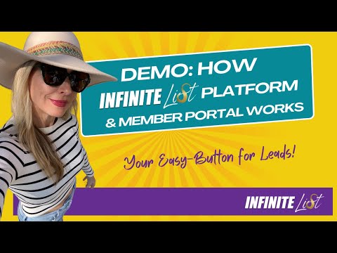DEMO of Infinite List Members Portal