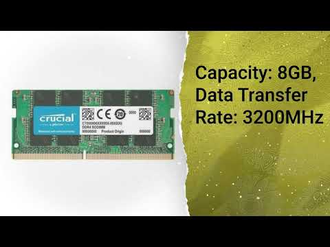 CT8G4SFRA32A Crucial non-ECC SoDimm Single Rank Memory Module #CT8G4SFRA32A
