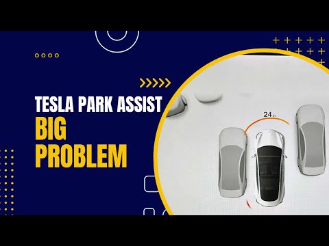 New Tesla "Vision" parking assist | 2023 Tesla Model Y - Is it as good as parking sensors...