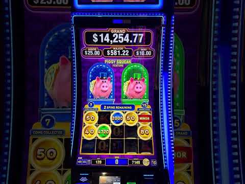 Piggy and Squeak Bonus at Mountaineer Casino WVA! #casino #slots #bonus #fypシ #gambling #slotbonus
