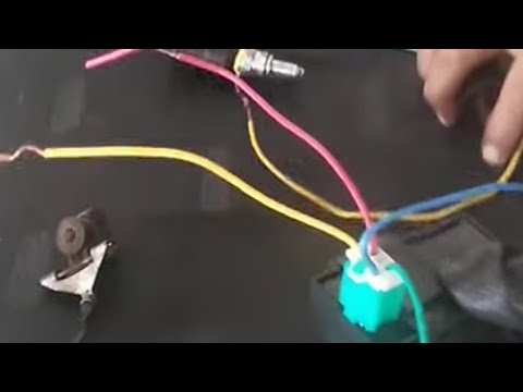CDI 4 pin demo connection DC drive or battery operated.