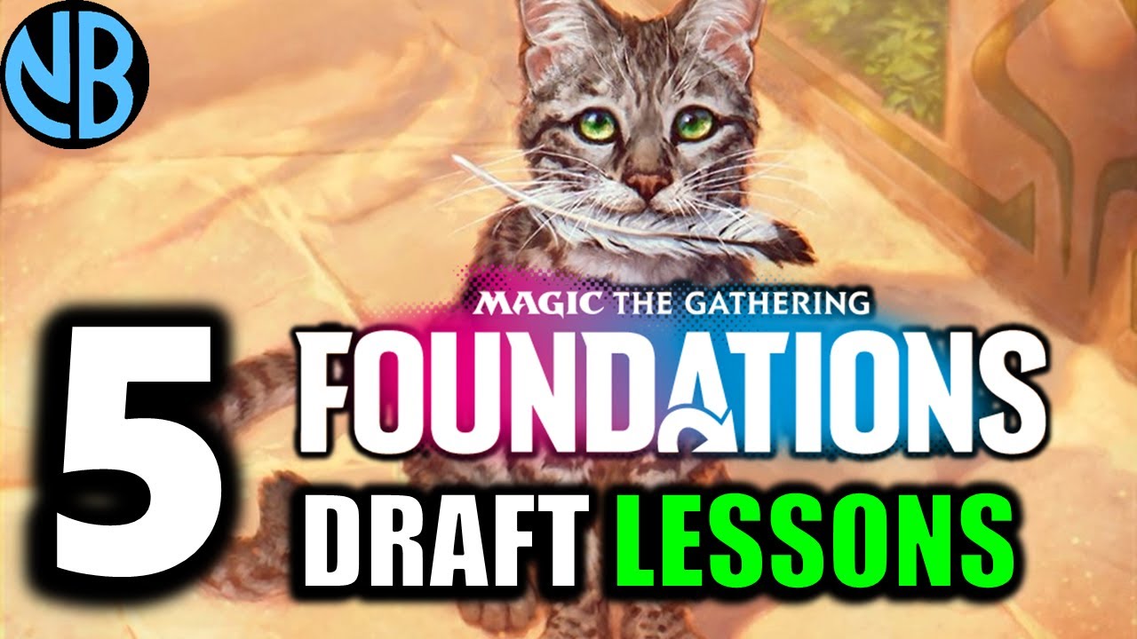 DRAFT LESSONS from MTG Foundations Draft!